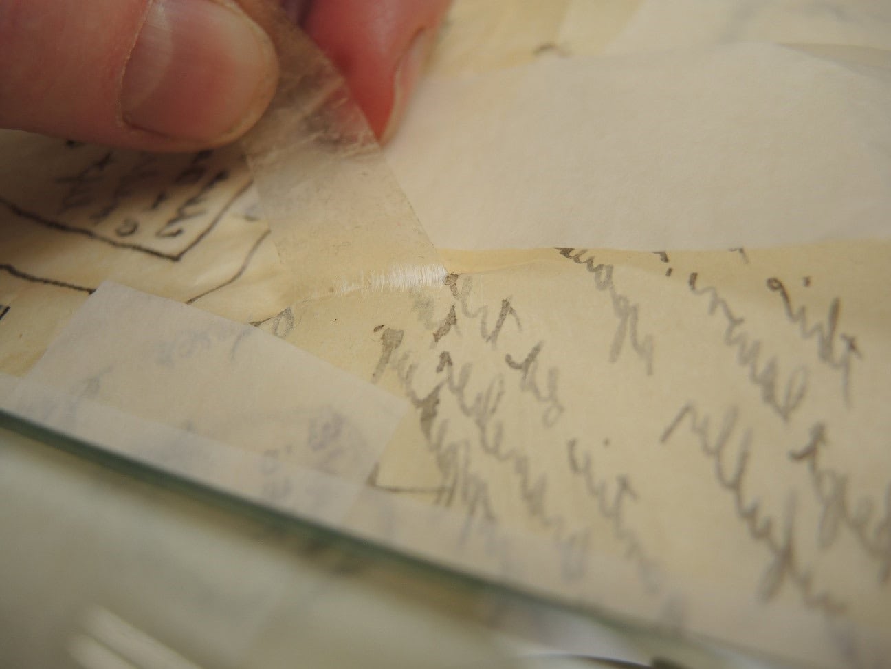 First letter home, and the ‘toilet paper’ map, 1957 (Acc 2019/191 ...