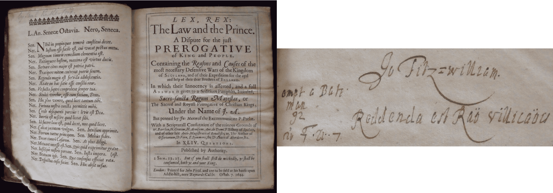 Books That Tell Stories: John Fitzwilliam's Library - Magdalen College