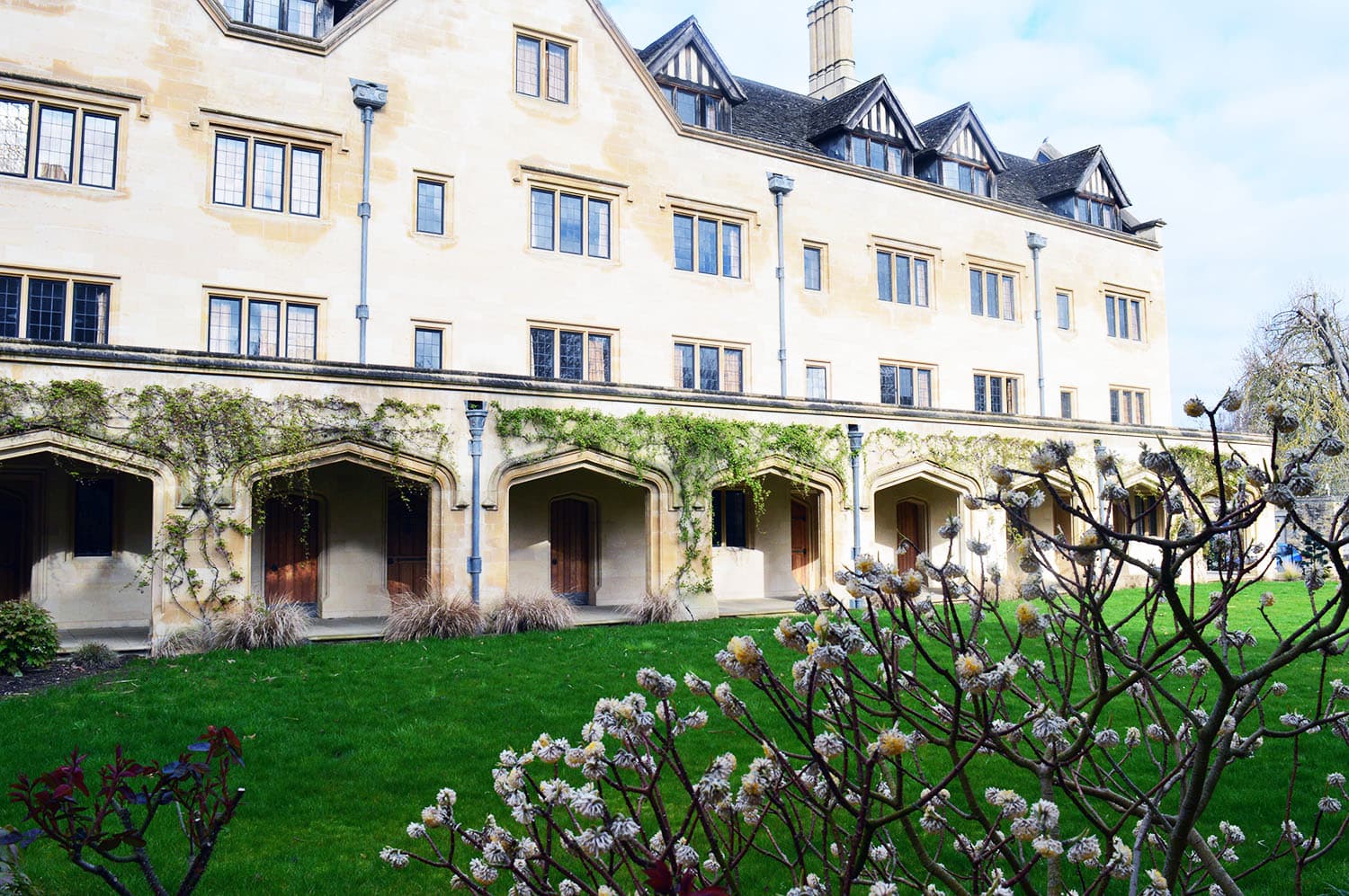 Spring garden update - Magdalen College